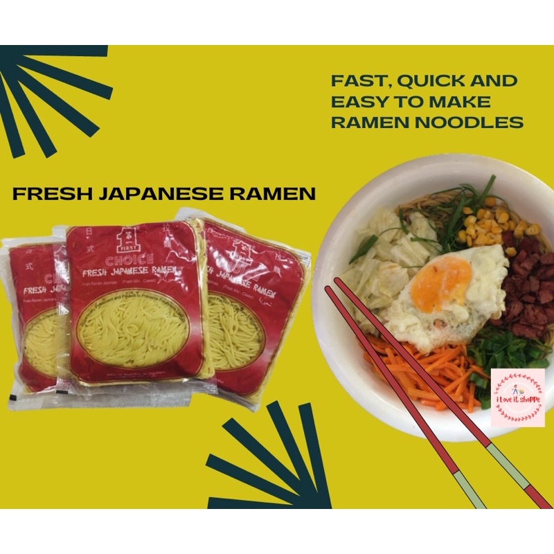 Fresh Japanese Ramen 250g | Shopee Philippines