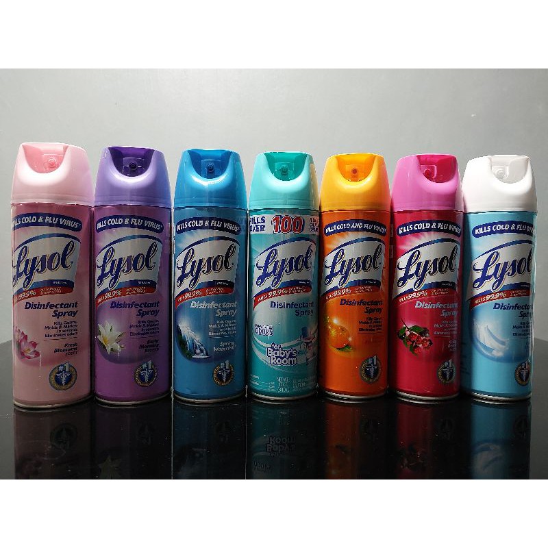 Lysol Disinfectant Spray Scent 170g/340g/510g | Shopee Philippines