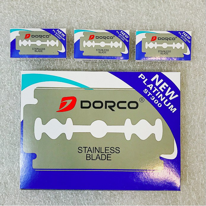 10PCS/1BOX Dorco Stainless Blade (New Platinum ST300) | Shopee Philippines