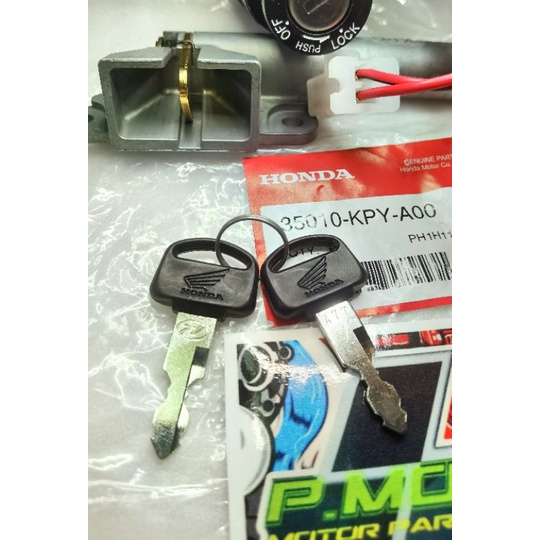 Ignition switch set/Key set Xrm 125/Xrm 110/Wave 100/Wave 125 Honda ...
