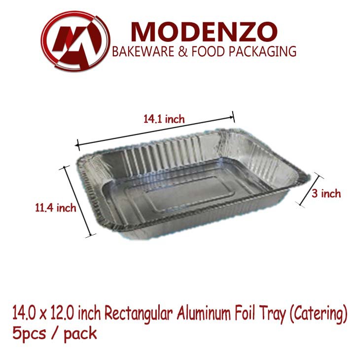 14x12-inch-catering-aluminum-foil-tray-ma53980c-5pcs-per-pack