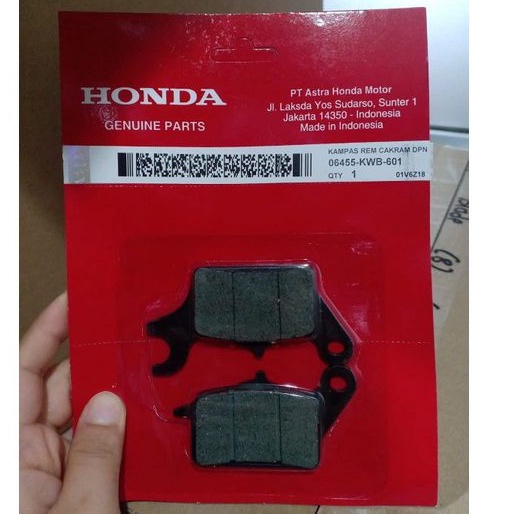 Dispad Front Brake Pads KWB Revo Fit Blade (B) | Shopee Philippines