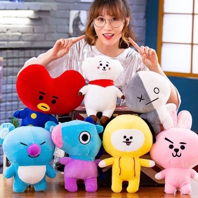 Kpop BTS BT21 Plush Toys Stuffed Toy Bangtan Boys BTS | Shopee Philippines