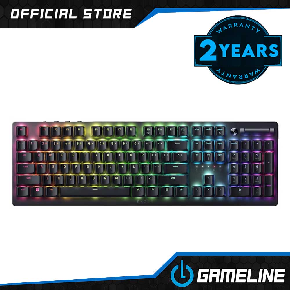 Razer DeathStalker V2 Pro Wireless Gaming Keyboard - Black | Shopee ...