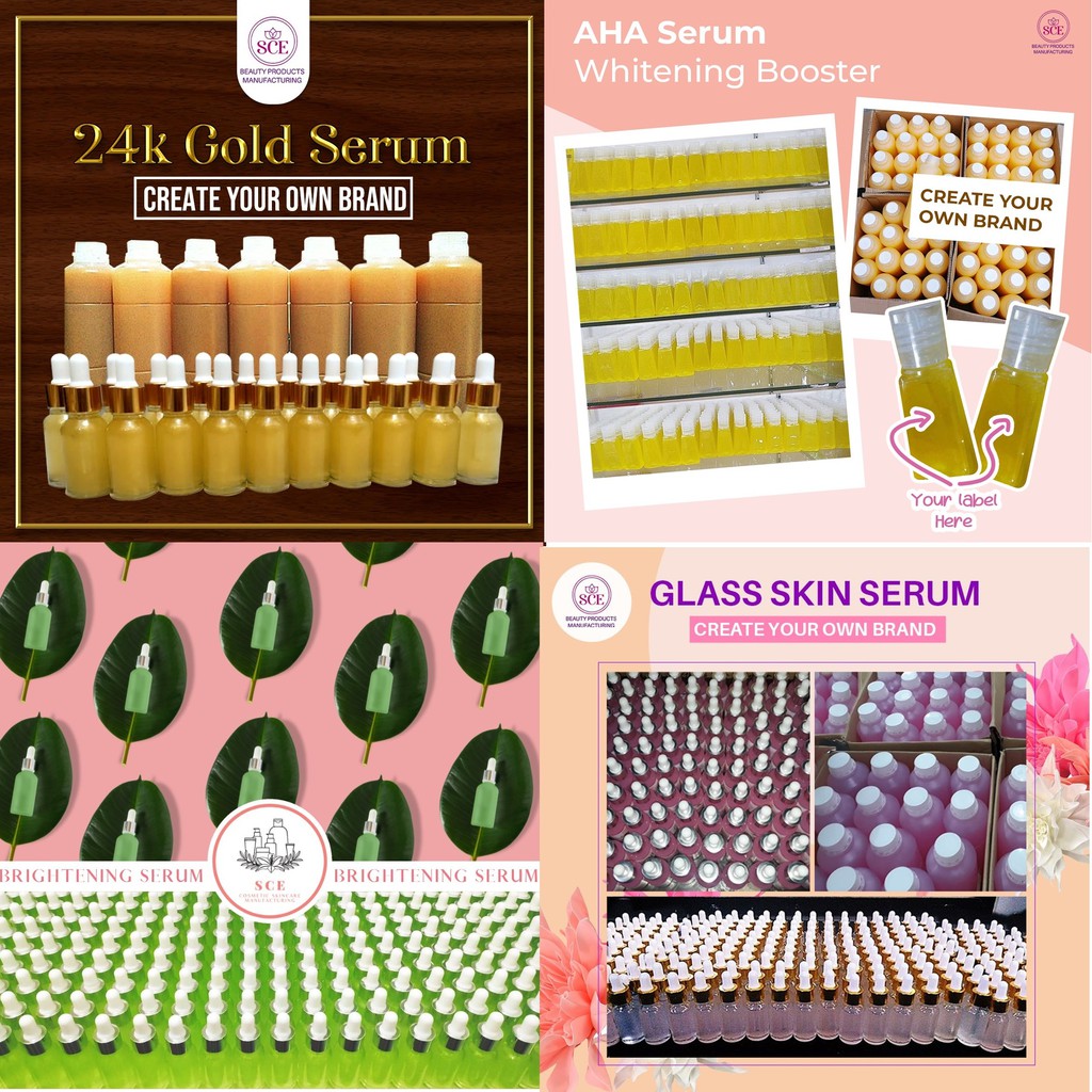 sce FACIAL SERUM / WHITENING SERUM - Open for Rebranding | Shopee Philippines