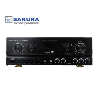 Sakura AV-5023UB 550W Karaoke Bluetooth Amplifier Or Music Videoke | Shopee Philippines