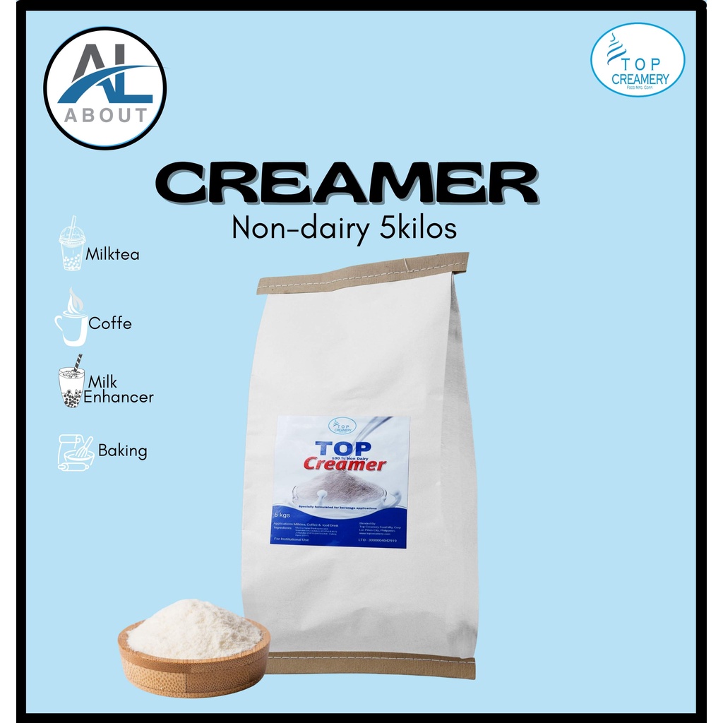 TOP CREAMERY NON DAIRY CREAMER 5kg | Shopee Philippines