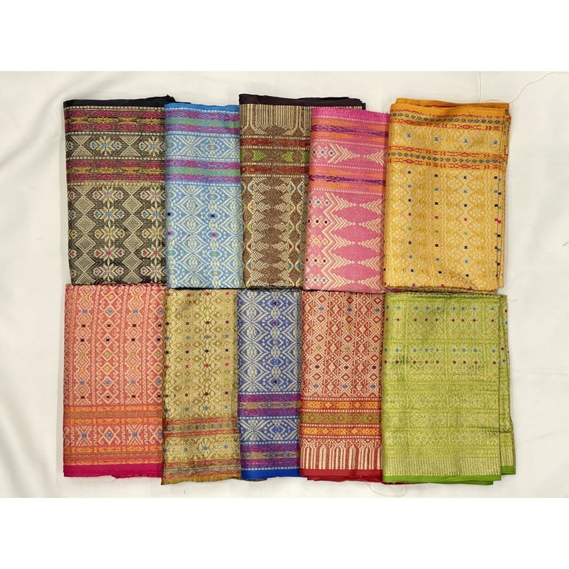 FABRIC / Songket Indonesian Cloth Fabric / Textile for Costume / Skirt ...