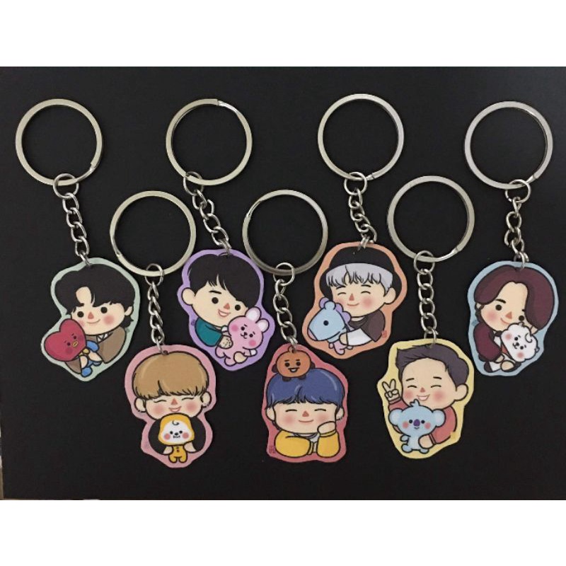 FUN CONTEMPORARY Pvc keychains BTS FAN MADE NOT OFFICIAL MERCH | Shopee ...