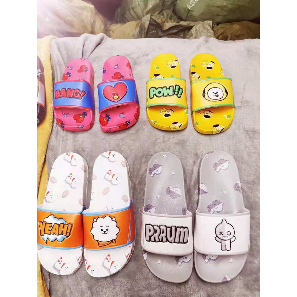 Korean men's League idol KPOP slippers Koya RJ Shooky Mang Chimmy Tata ...