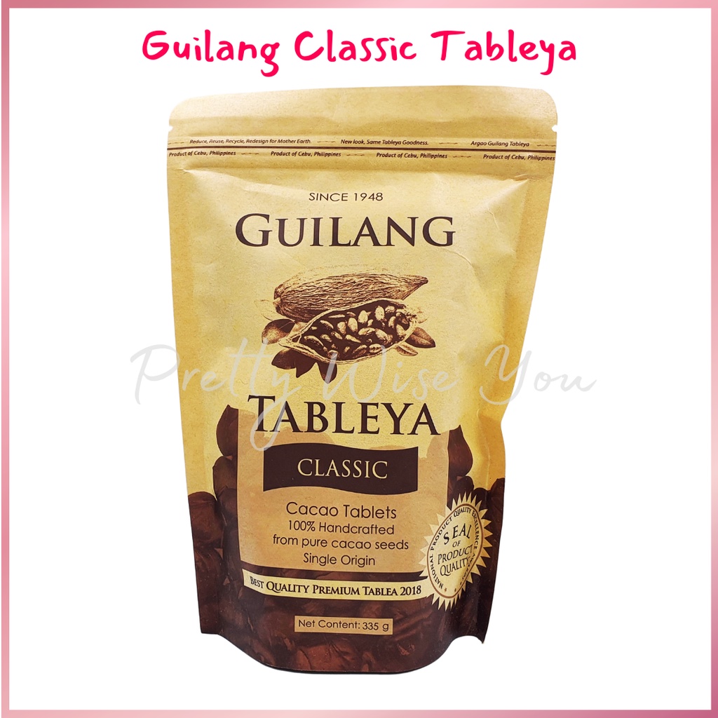 Argao Guilang Tableya ( Tablea ) 100% Cacao in Classic Pouch | Shopee ...