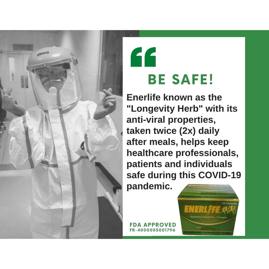 A-Mart Enerlife (100 capsules) is a Powerful Antioxidant and Immune Booster to Help Fight ...