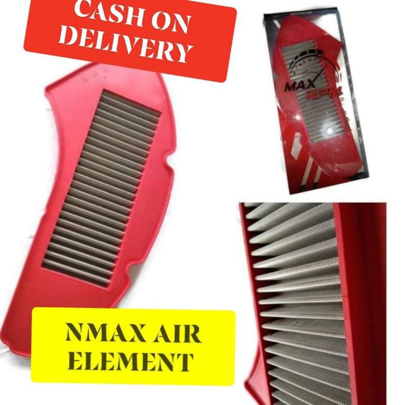 NMAX AIR ELEMENT (MAX RPM) | Shopee Philippines