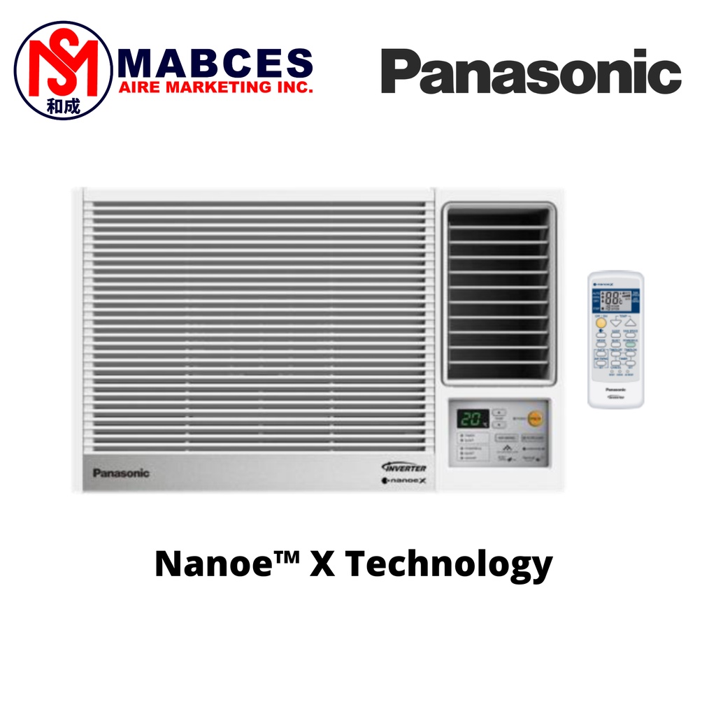 Panasonic 2HP Window Type Inverter with Nanoe™ X Technology CW ...