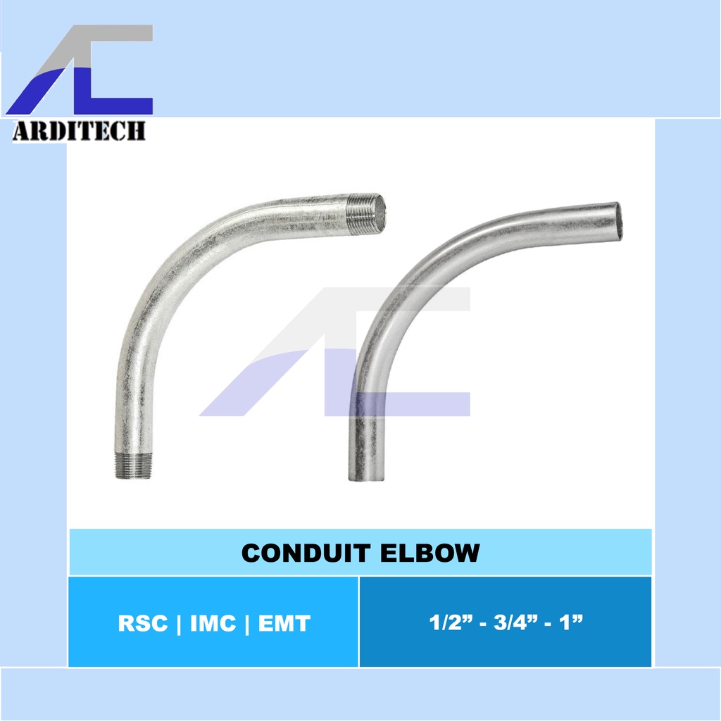CONDUIT ELBOW | EMT ELBOW | IMC ELBOW | RSC ELBOW | 1/2" - 3/4" - 1 ...