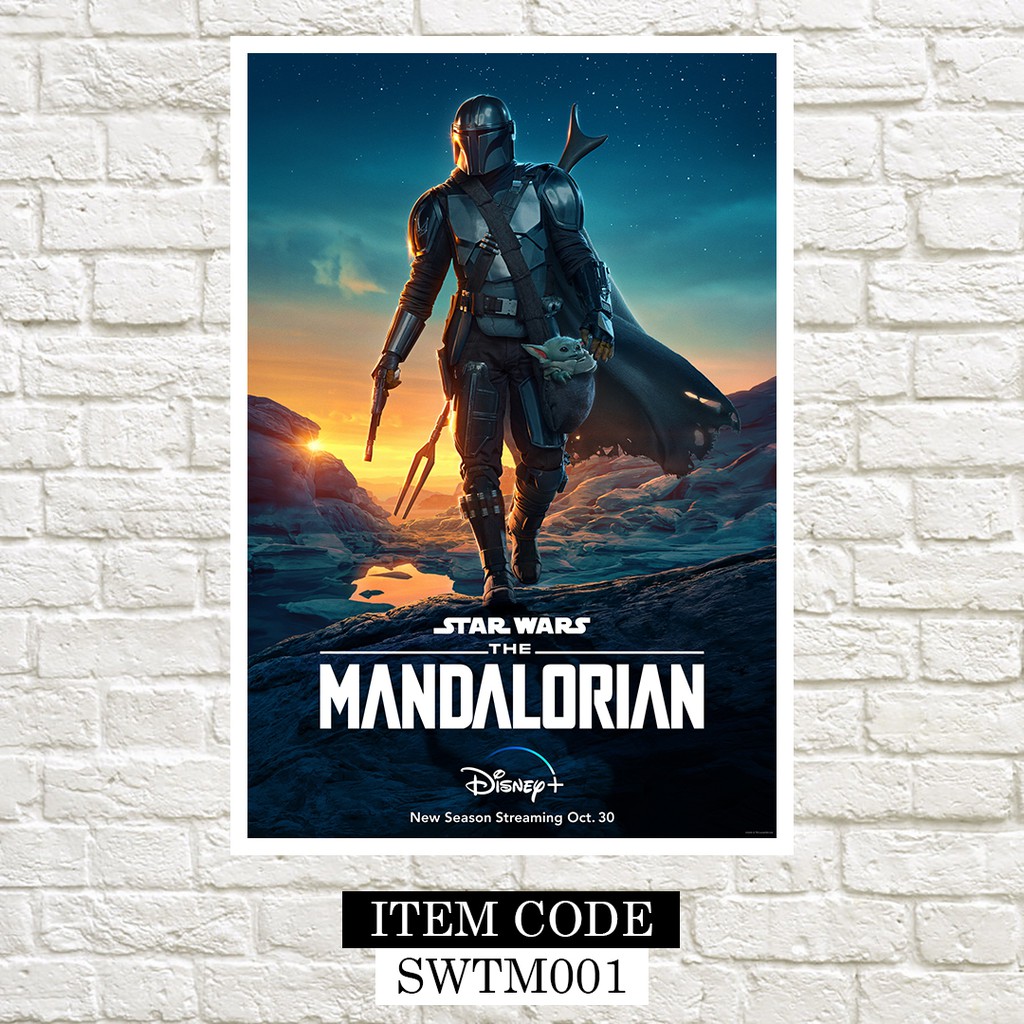 Star Wars: The Mandalorian (2019- ) Posters | Shopee Philippines