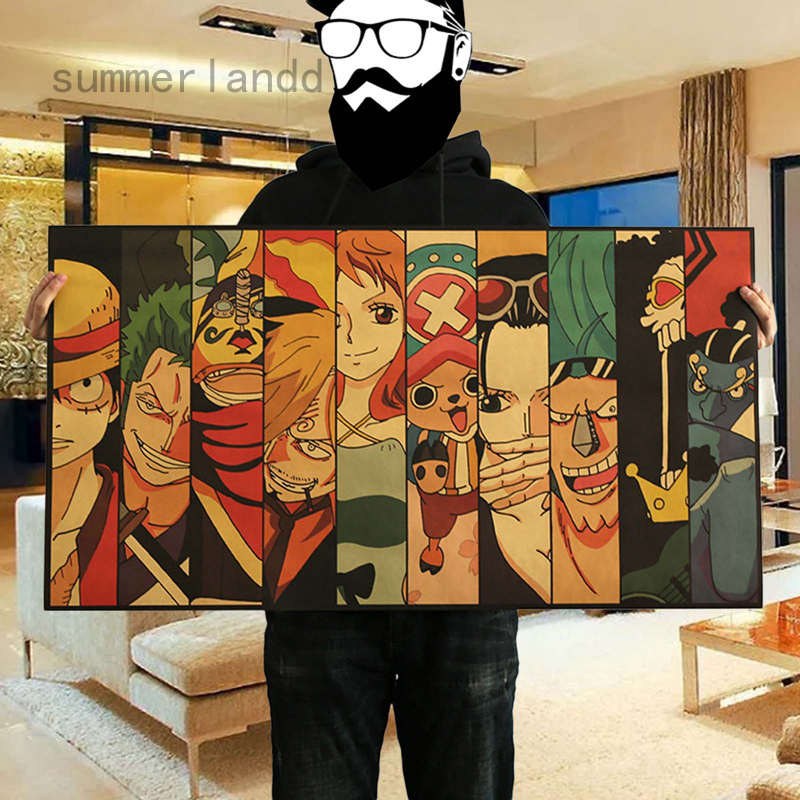 One Piece Straw Hat Group Family Portrait Character Collection Kraft ...