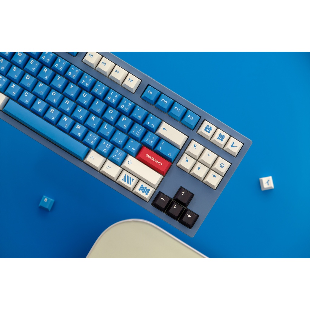 EVA Lilith PBT Keycap, 125 Keys keycaps OEM Profile DYE-SUB ...