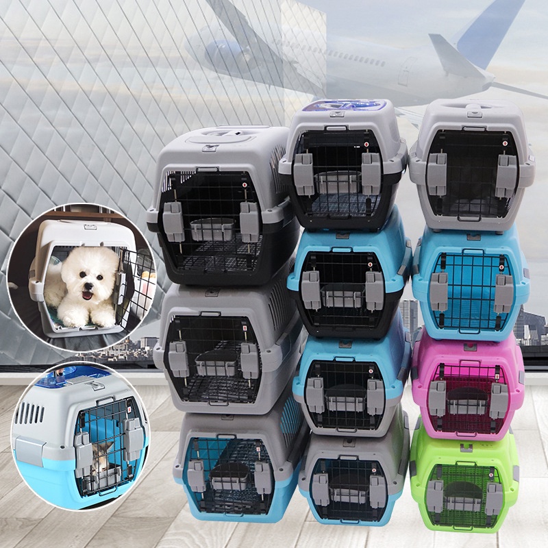 Cat Box Bag Airline Approved Travel Cage For Cats Dog Carrier Cage Dog ...