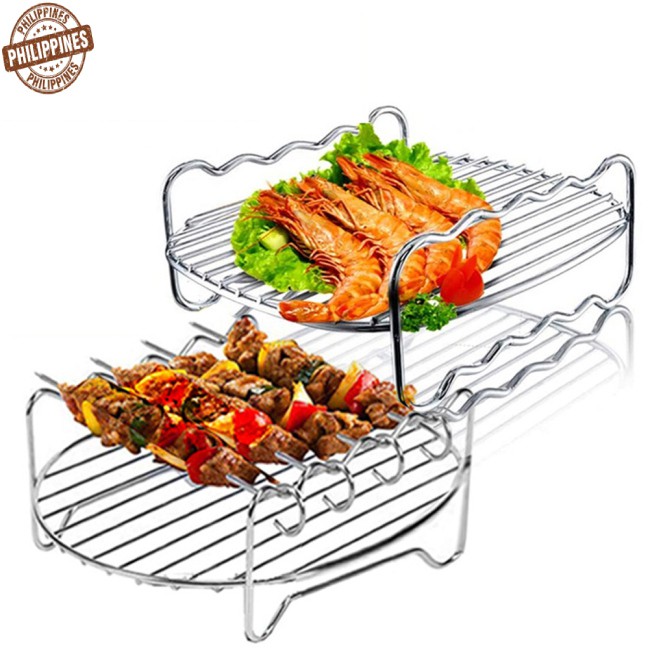 Layer Stainless Steel Rack with 4 Rack Multi-purpose fryer Double Air ...