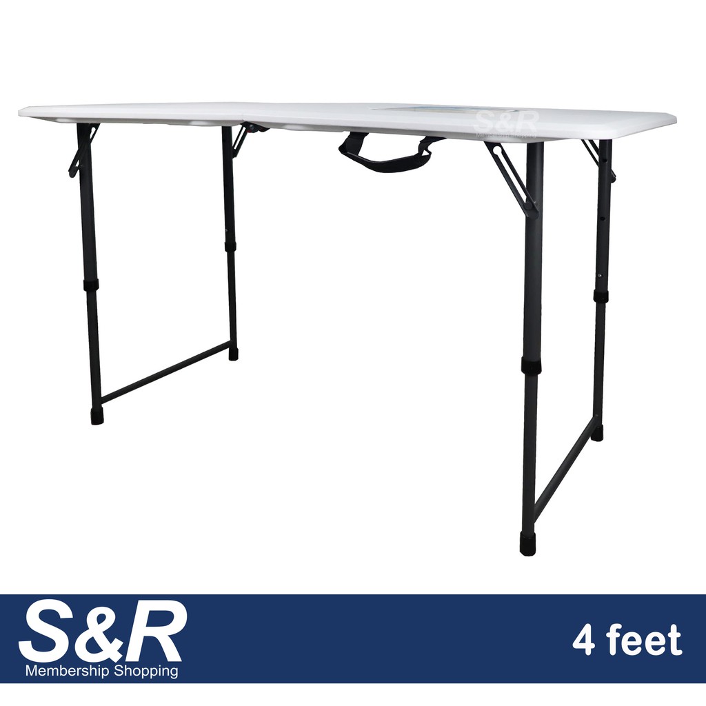 Lifetime Foldable Table 4ft 1pc | Shopee Philippines