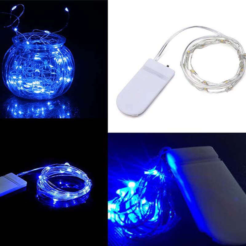 10 LED 1M Micro String Christmas Lights Fairy Light Party Wedding Decor ...