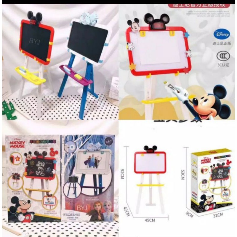 Frozen And Mickey Mouse Magnetic Whiteboard Toys | Shopee Philippines
