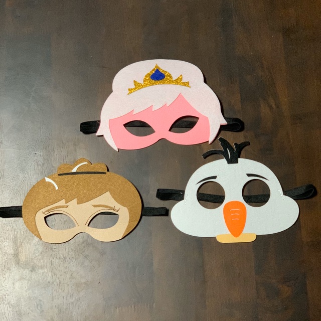 FROZEN Mask Elsa Anna Olaf For kids Lootbag Filler | Shopee Philippines