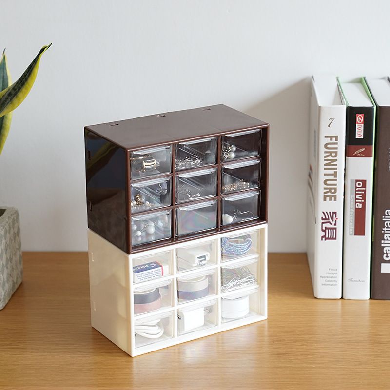 Desktop Stationery Organizer Makeup Organizer Drawer Jewelry ...