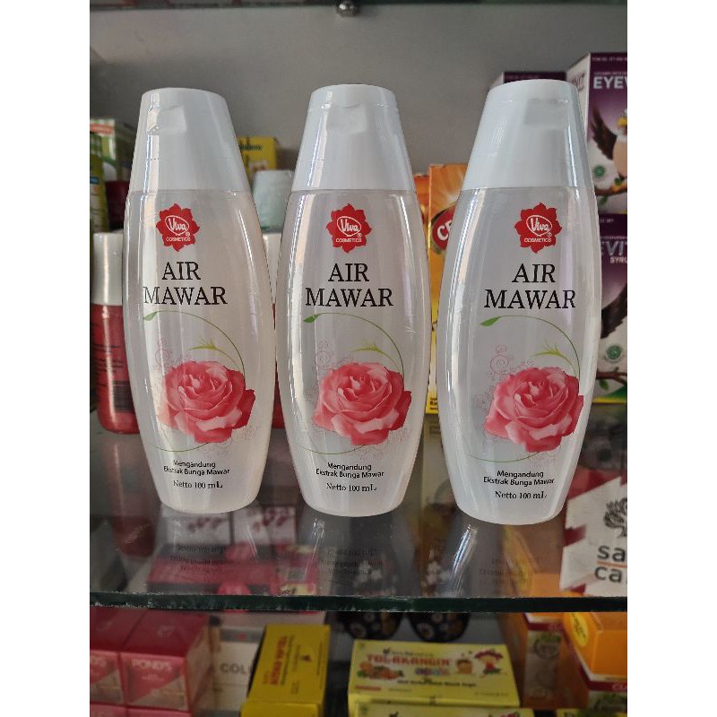 MAWAR Viva Rose Water 100ml / Freshener | Shopee Philippines