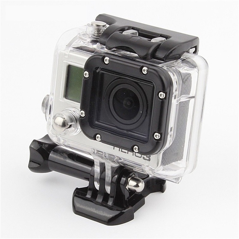 Transparent Waterproof Housing Case for GoPro Hero 3 Action Camera with ...