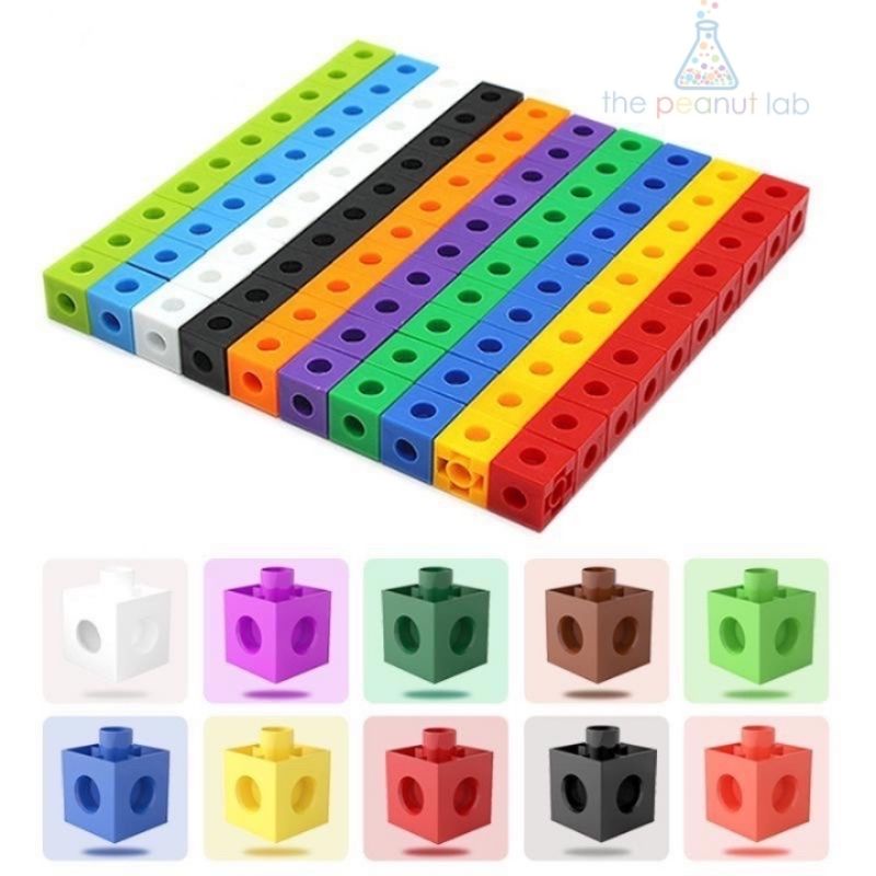 MATH UNIFIX CUBES FOR COUNTING / USL BLOCKS MANIPULATIVES | Shopee ...