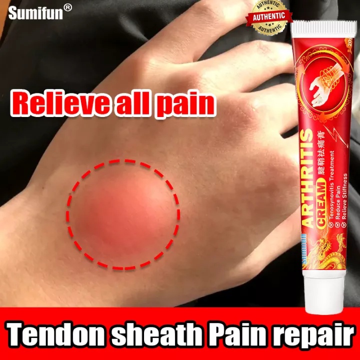Soothing Tendon Sheath Cream Hand Wrist Thumb Finger Pain Relief Tendon ...