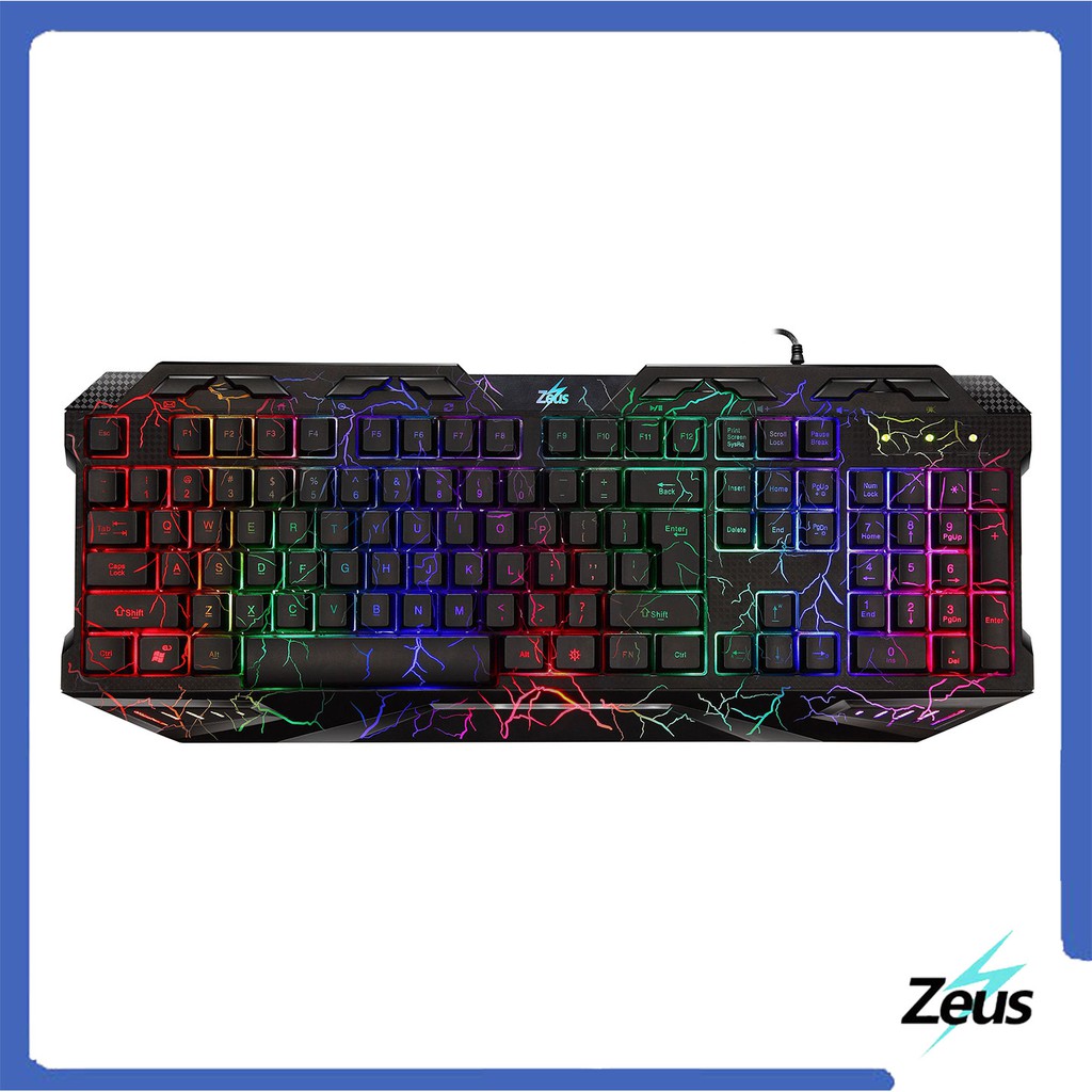 Zeus K002 ( Black EarthShaker）Multi-Media Gaming Keyboard - Online ...