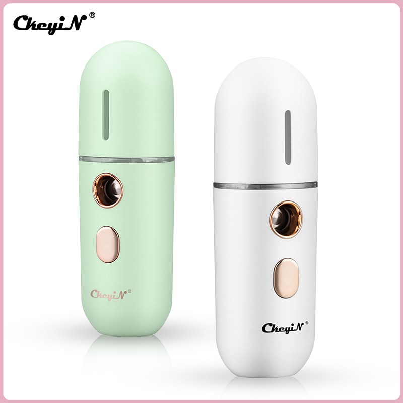 CkeyiN Nano Facial Steamer Portable Mist Sprayer Humidifier for Home ...