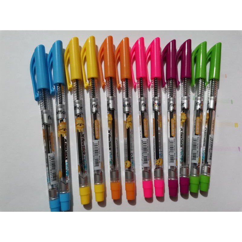 Flexstick Neo Ballpen Black ink 12pcs/ box | Shopee Philippines
