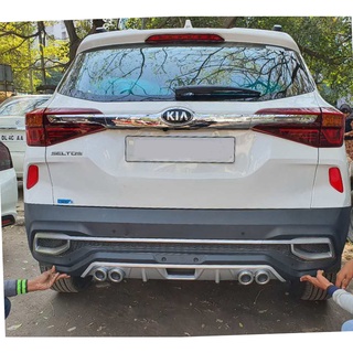 KIA SELTOS 2020 2021 FRONT AND REAR BUMPER GUARD/BUMPER NUDGE BLACK ...