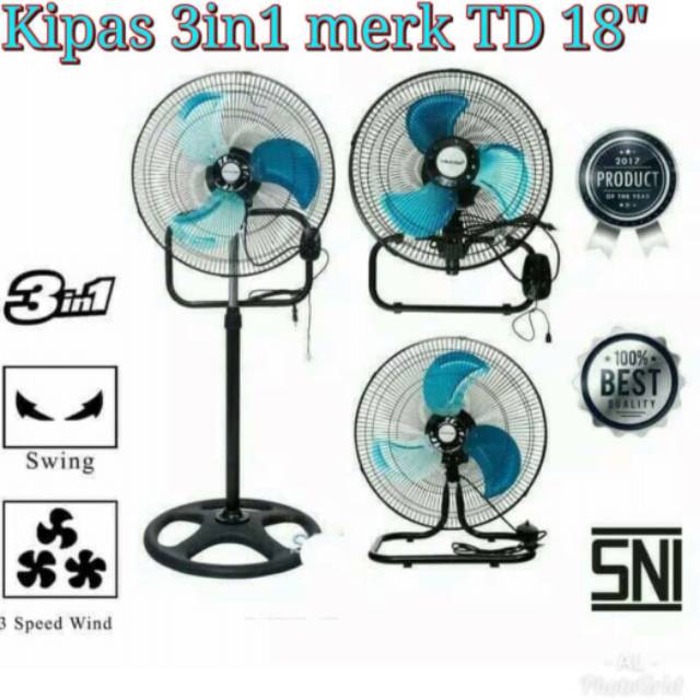 Tornado Blower Fan 18 "Inch 3in1 | Shopee Philippines