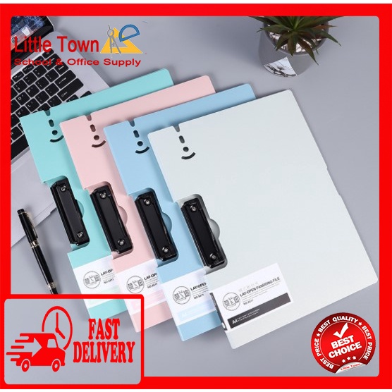 Dingli Lay-Open Pandding File Folder Writing Pad A4 Landscape Clipboard ...