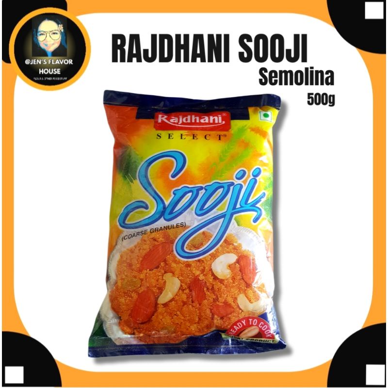 Semolina Pure wheat Rajdhani sooji500g | Shopee Philippines