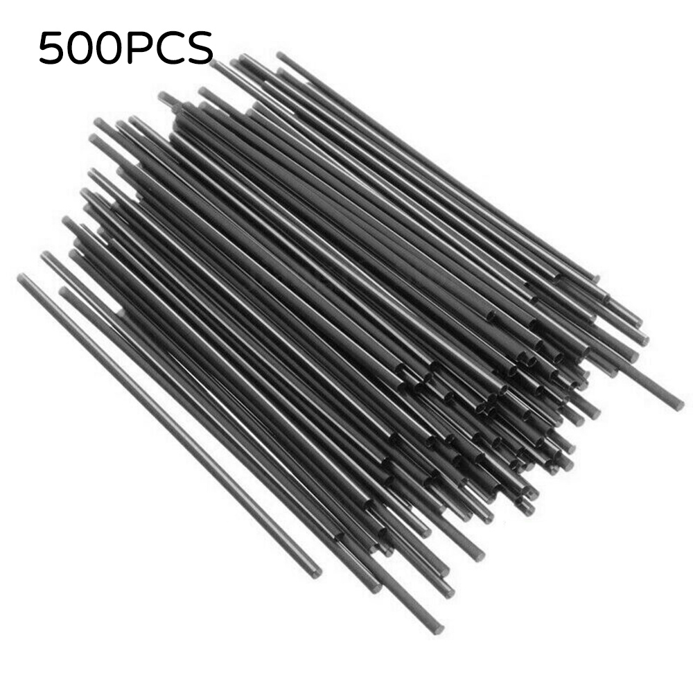 500pcs Disposable Cocktail Straws 21 13cm Black Supplie Wedding Party ...