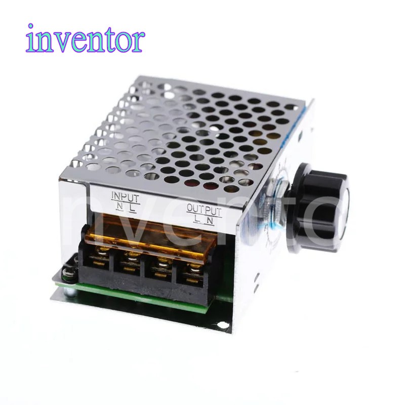 4000W 220V AC SCR Voltage Regulator Dimmer Electric Motor Speed ...