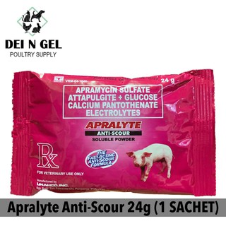 Apralyte Anti-Scour for Pig 24grams (1 Sachet) | Shopee Philippines