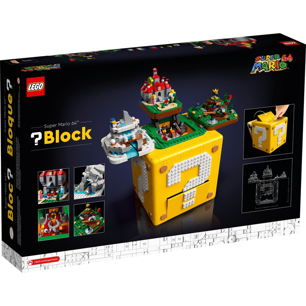 71395 LEGO Super Mario 64 Question Mark Block - LEGO Toy Block Question ... 71395 LEGO Super Mario 64 Question Mark Block - LEGO Toy Block Question ...