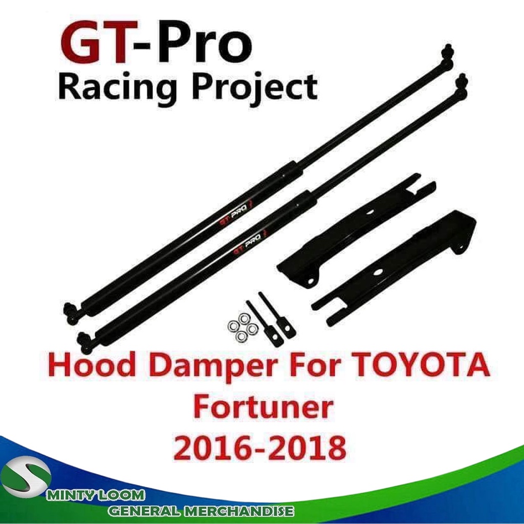 GT-PRO Toyota Fortuner Hood Damper 2016-2018 | Shopee Philippines