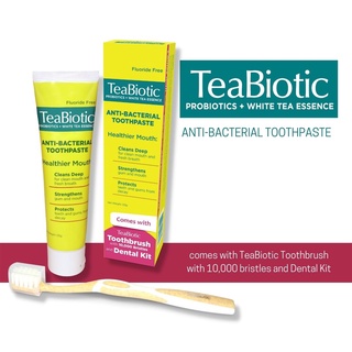 TeaBiotic Anti-bacterial Toothpaste 135g | Shopee Philippines