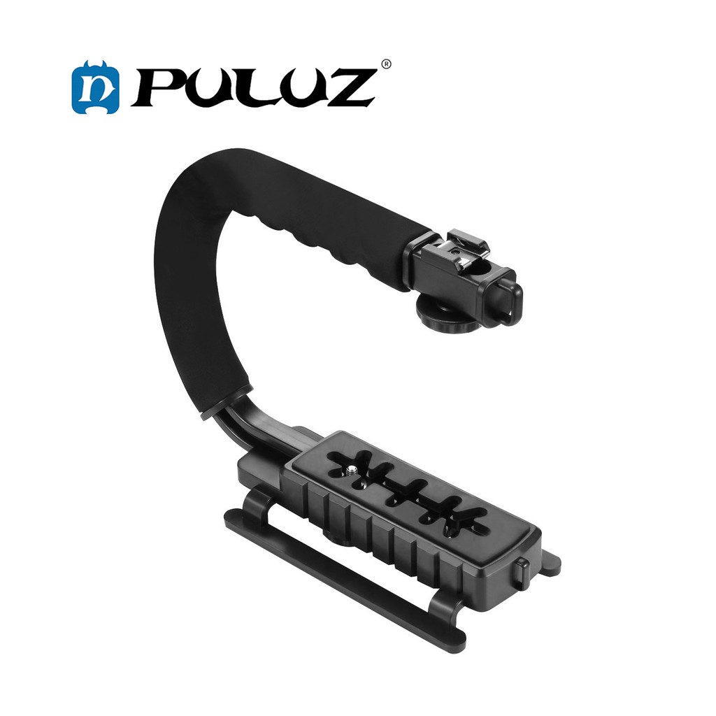 PULUZ PU3005 U/C Shape Portable Handheld Stabilizer for All SLR Cameras ...
