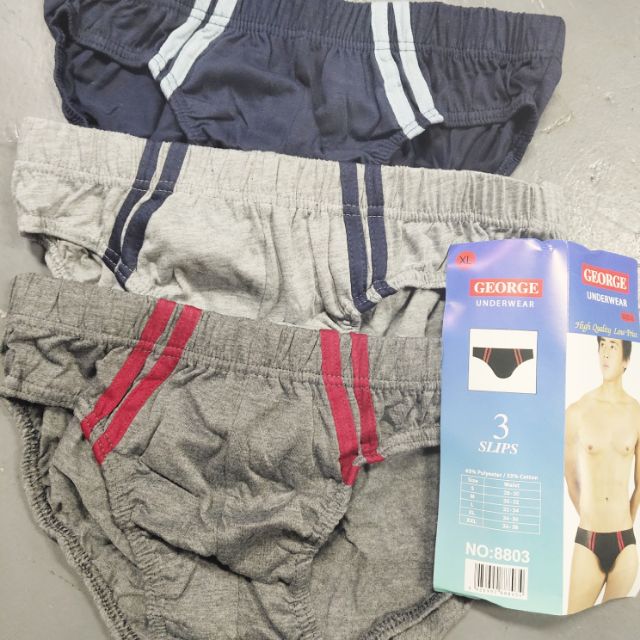 3 in1 George brief #8803 | Shopee Philippines