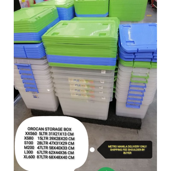 orocan storage box flexibox 87liter (for other logistic, sf not yet ...