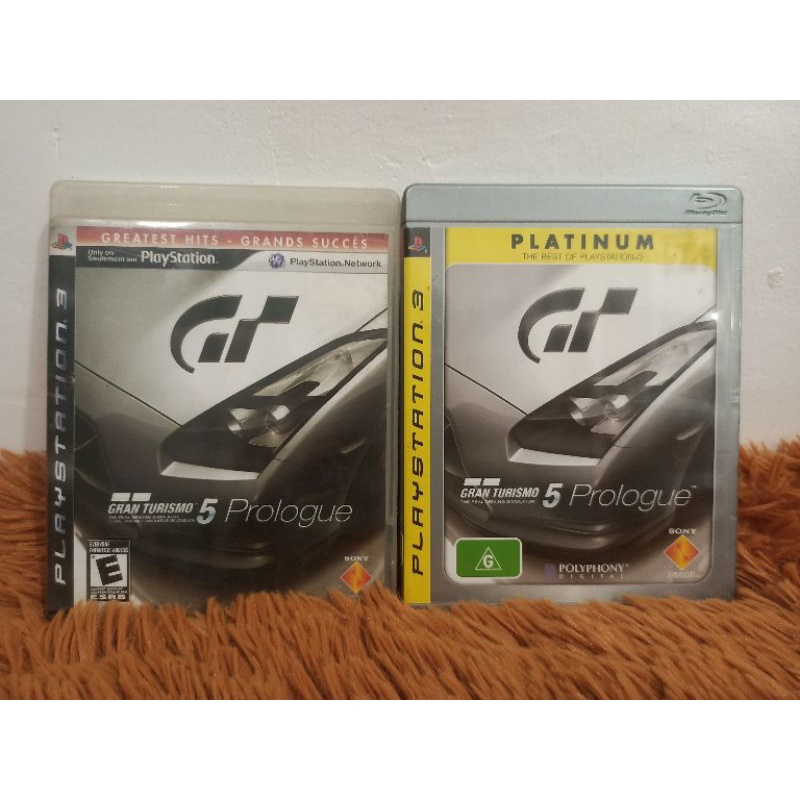 PS3 GT Gran Turismo 5 Prologue Greatest Hits & Platinum Edition ...